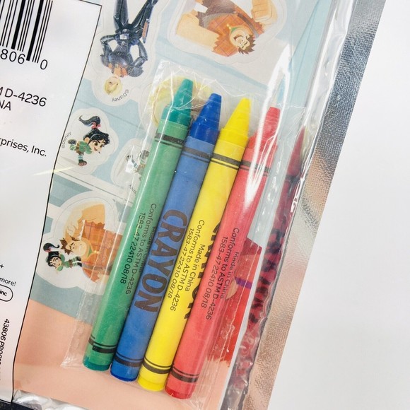 Disney | Toys | Ralph Breaks The Internet Play Pack Crayons Stickers ...